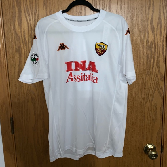 Kappa | Shirts | Retro As Roma 00 Jerseys | Poshmark
